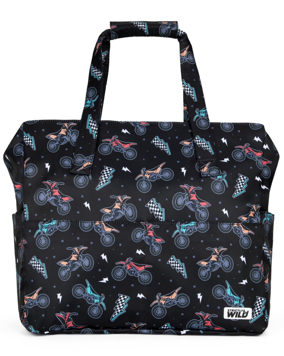 Fast Like Lightning Beach Bag | Strictly Wild